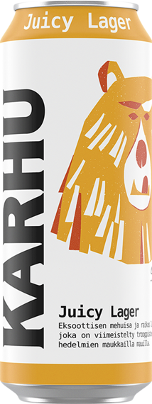 Tuotteet » Karhu » Karhu Juicy Lager « Sinebrychoff
