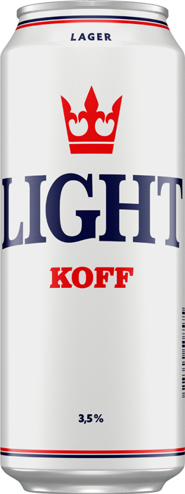 Tuotteet » KOFF » KOFF Light 3,5% « Sinebrychoff